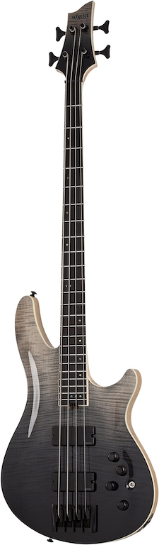 Schecter SLS Elite-4 | Black Fade Burst #1391
