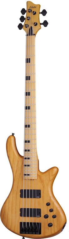 Schecter Stiletto-5 Session | Aged Natural Satin #2851