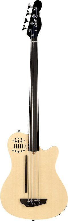 Godin A4 Ultra Fretless SA Natural Semi-Gloss