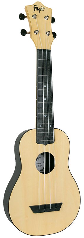 Flight TUS35 Natural Travel Soprano Ukulele