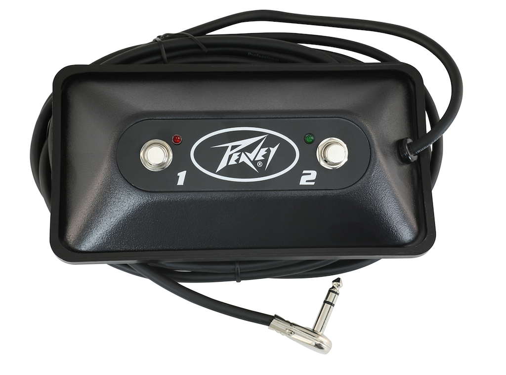 Peavey 2-Button Footswitch w LED-s