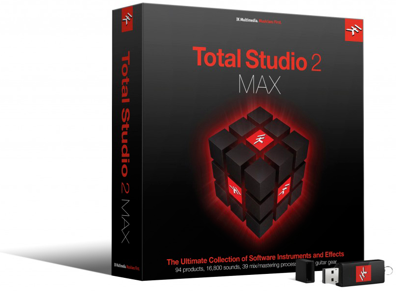IK Multimedia Total Studio 2 Max Plug-In Bundle Box