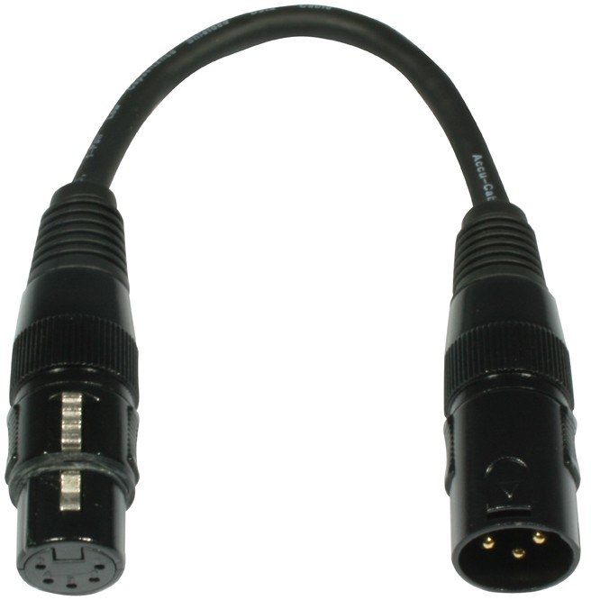 American Audio Accu-Cable AC-DMXT/3M5F DMX kabl