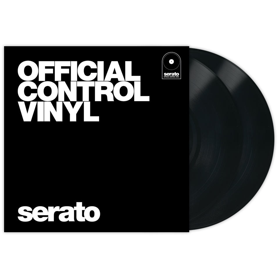 Serato Performance-Serie Vinyl BLACK kontrolne vinil ploče (Par)