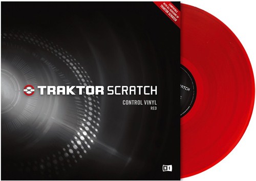 Native Instruments Traktor Scratch Control Vinyl - Red