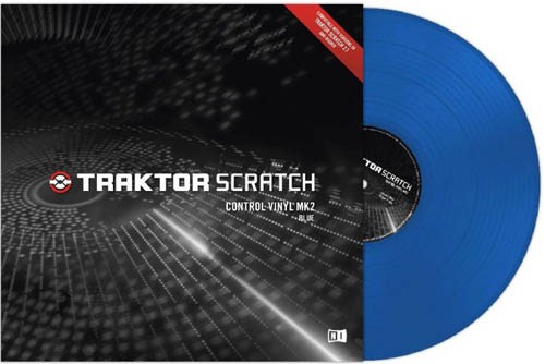 Native Instruments Traktor Scratch Control Vinyl - Blue