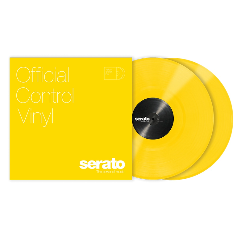 Serato Performance-Serie Vinyl YELLOW kontrolne vinil ploče (Par)