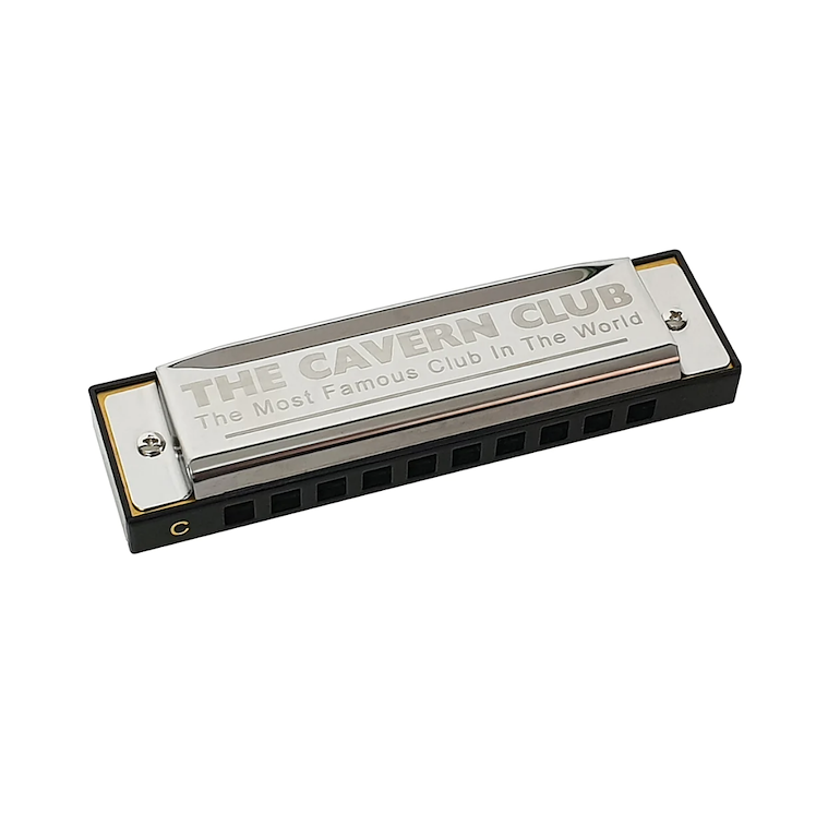 The CAVERN CLUB Harmonica - KEY C - Usna Harmonika