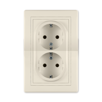 PRIKLJUCNICA DVOPOLNA DUPLA KREM ALING PRESTIGE 604.99