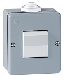 PREKIDAC NAIZMENICNI OG IP55 - METALNI ALING 215