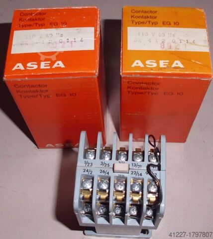 Kontaktor
Asea EG 10