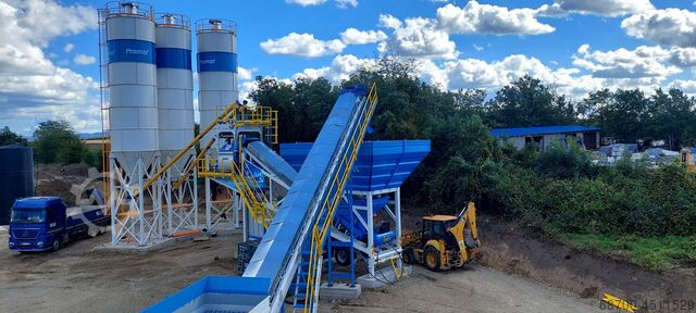 Fabrika za grupu pokretnih betona
PROMAX Mobile Concrete Batching Plant M100-TWN (100m3/h)