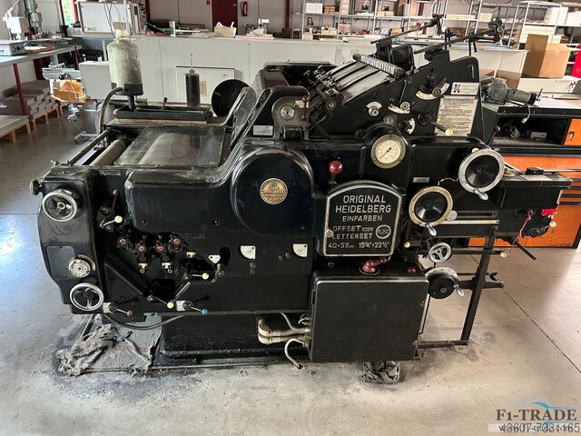 1 Color Sheet-Fed Offset Press
Heidelberg KOR