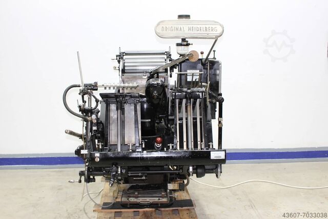 Letter Press - DIE Cutter
Heidelberg OHT