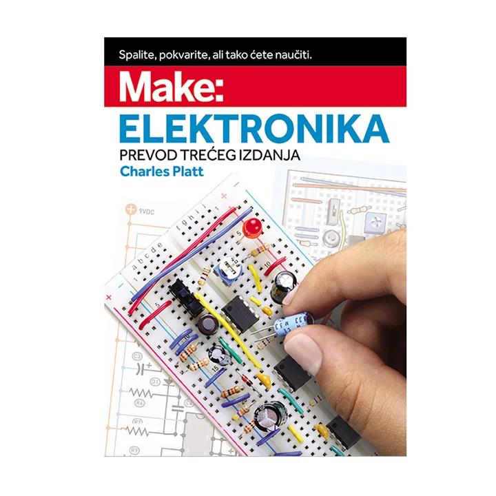 Knjiga MAKE: Elektronika, prevod trećeg izdanja