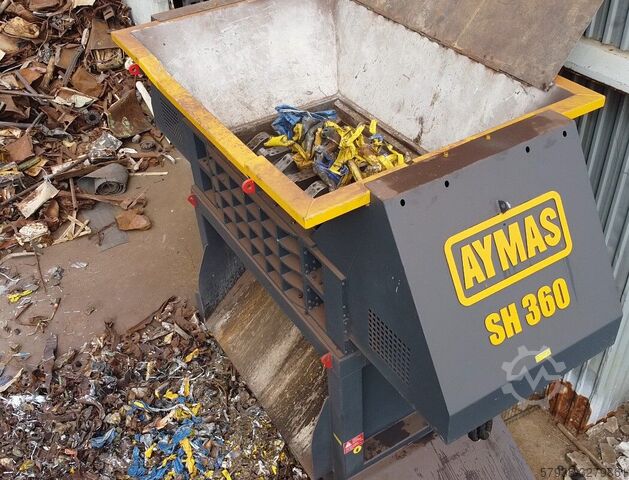 Macerator
Aymas Recycling Machinery SH 360 Double Shaft Shredder