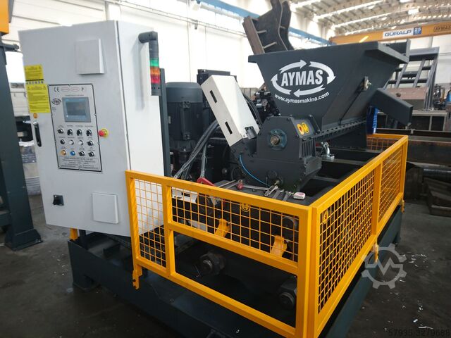 Briquetting press
Aymas Recycling Machinery BP 120 Chip Briquetting Press