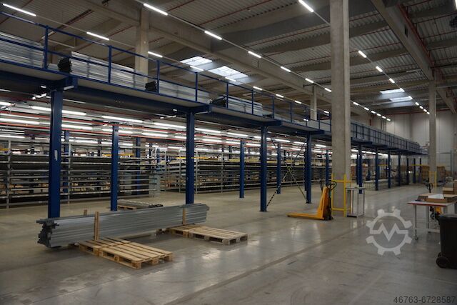 Platforma za izgradnju čelika, 500kg/m2, 6.440m2
Pro Man Lagerbühne