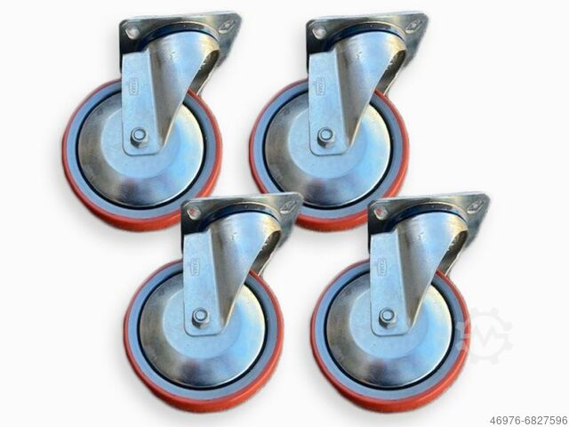 04x Swivel Castor Heavy Duty Castors
KAMA Durchmesser Rolle: 125 mm