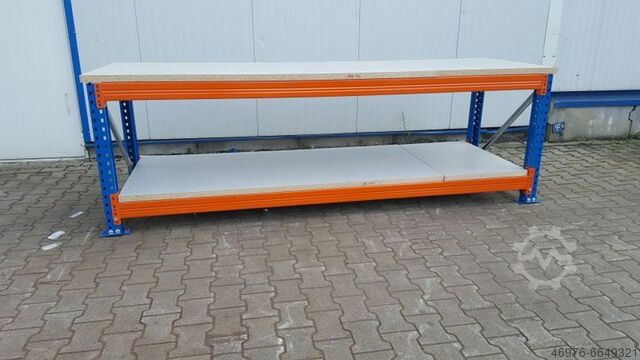 Workbench Workbench sto za pakovanje
Jung Heinrich // Abmessung: 2980 x 938-946 x 800 mm (B x H x T)
