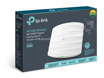 TP-LINK Access point AC1200 Dual Band Wi-Fi Gigabit Ceiling Mount, 1x Gigabit LAN, 4x interna antena