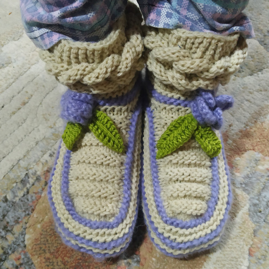 Vunene čarape-popkice
