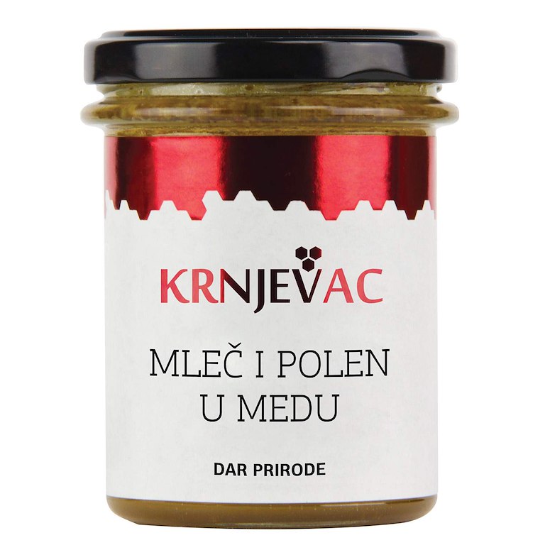 Krnjevac Mleč i polen u medu 250g