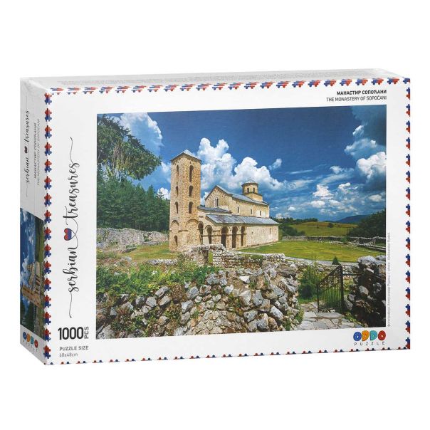 SERBIAN ART Puzzle Sopoćani - 1000 delova