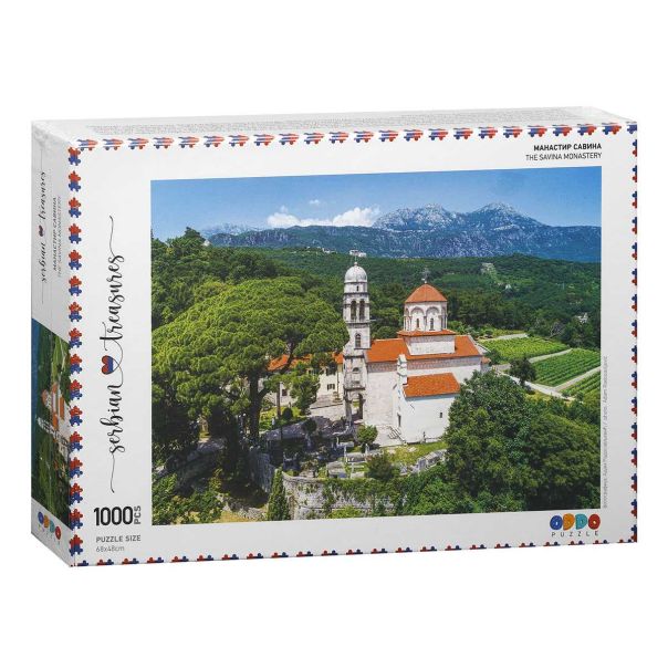 SERBIAN ART Puzzle Savina - 1000 delova