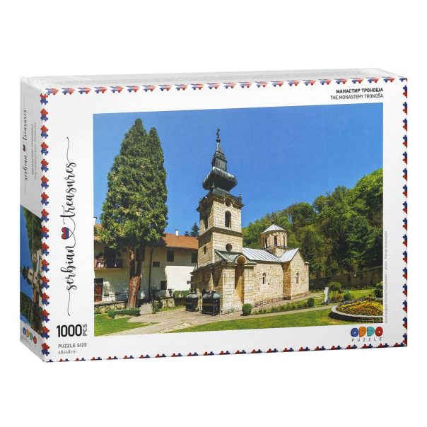 SERBIAN ART Puzzle Tronoša - 1000 delova