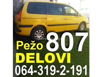 Pežo 807 DELOVI Peugeot