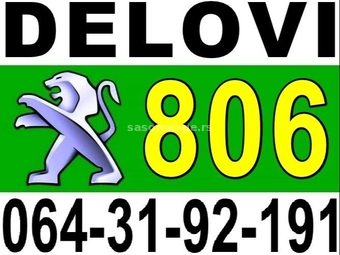 Pežo 806 DELOVI Peugeot