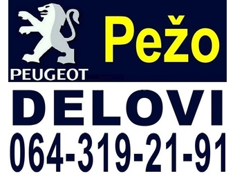 Pežo Ventilator Hladnjak Radijator Reostat Kompresor Cevi Peugeot DELOVI