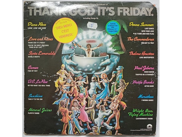 Various - 2LP Thank God it`s Friday(Original soundtrack