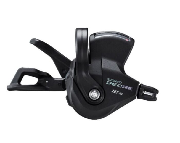 RUCICA MENJACA SHIMANO SL-M6100-R DEORE RIGHT 12-SPEED RAPIDFIRE PLUS 2050MM INNER W/ OGD BLACK OT-SP41S(1880MM) 6MM CAP X 3 NOSE CAP X1 IND.PACK