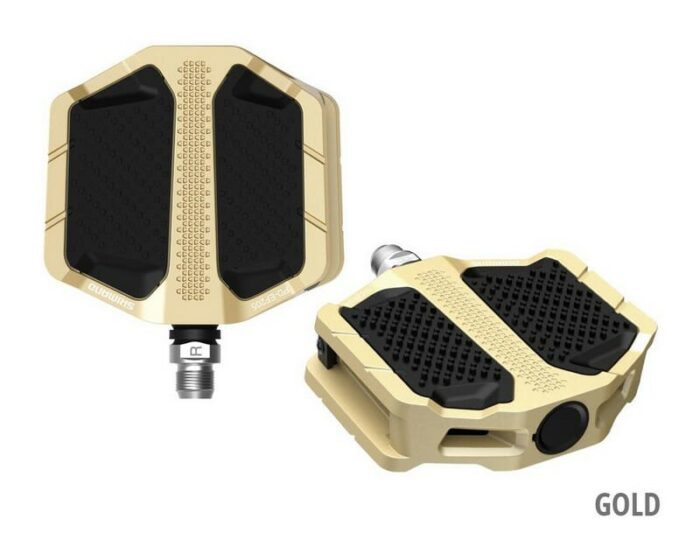 PEDALE SHIMANO PD-EF205 W/O REFLECTOR GOLD IND.PACK