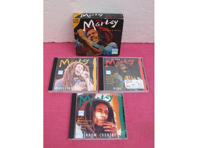 Bob Marley Reggae Hits 3CD BOX set ORIGINAL