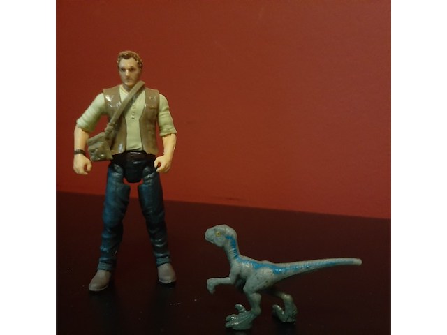 Jurassic world Owen &; baby Blue