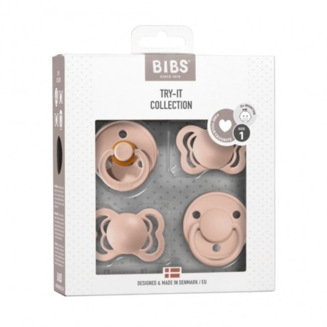 Bibs - Try It blush set