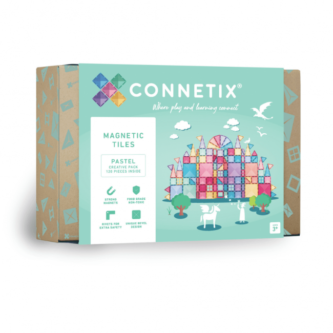 Connetix - Pastel creative pack 120 delova