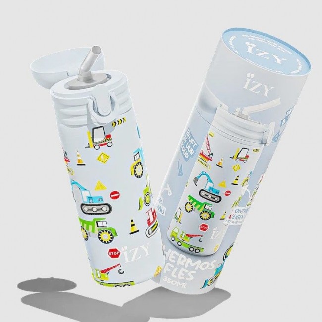 Izy bottles - IZY KIDS - 350 ml - Blue Machines