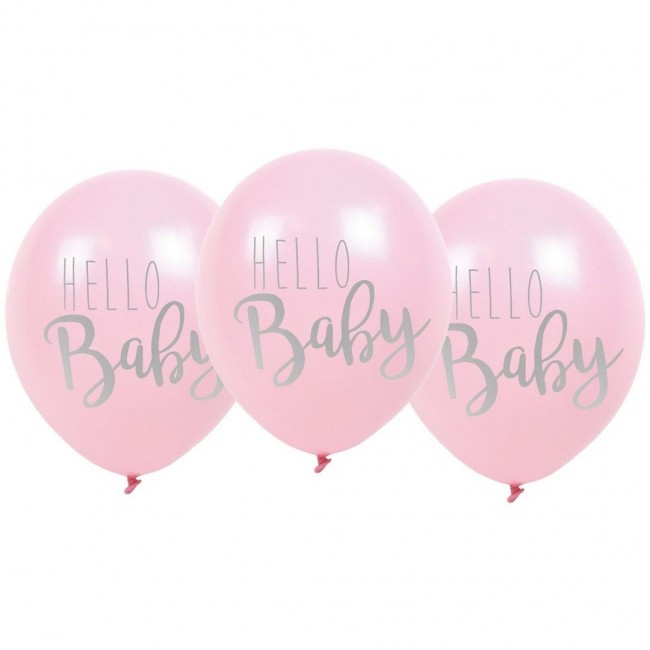 Jabadabado - Baloni Hello baby roze