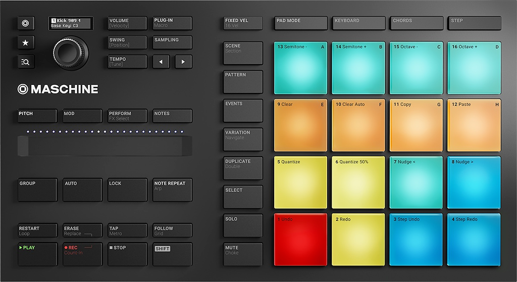 Native Instruments Maschine Mikro MK3 softverski i hardverski kontroler