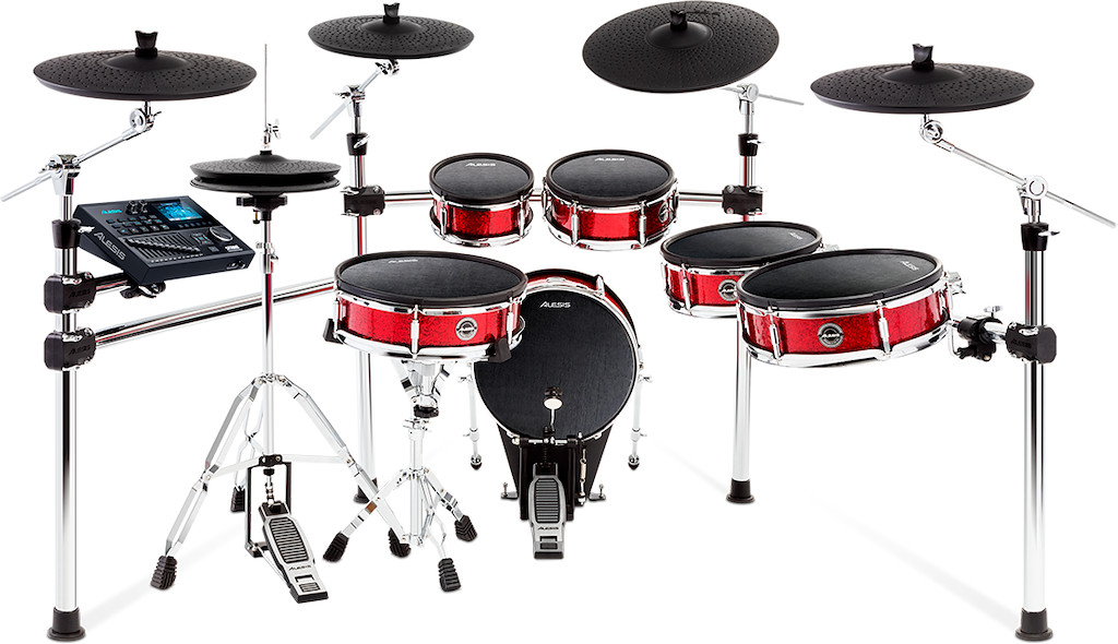 ALESIS STRIKE PRO KIT | 11 PIECE ELECTRONIC DRUM KIT WITH MESH HEADS