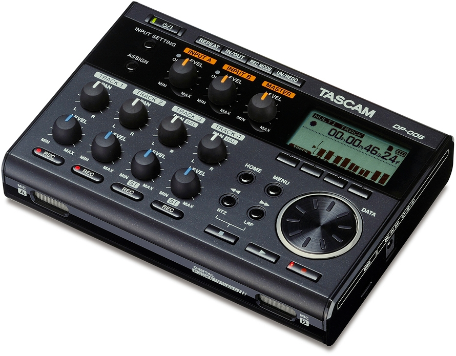 Tascam DP-006 Mobile Multi-channel Recorder