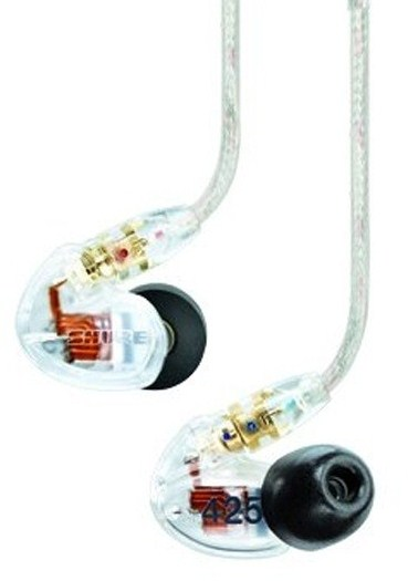 Shure SE425-CL Clear Earphones