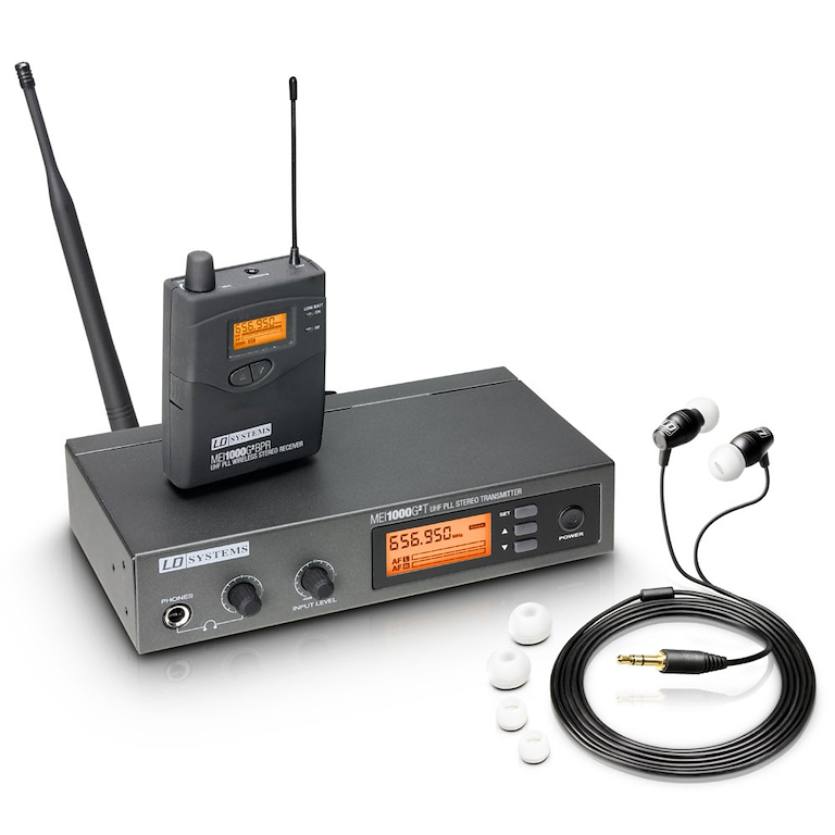 LD SYSTEMS MEI 1000 G2 B6 In Ear Monitoring System B6 655 - 679MHz