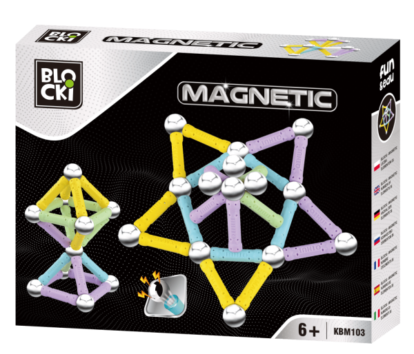 Slagalica Magnetna BLOCKI, 38 elementa