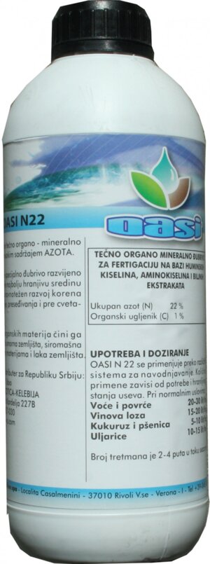 OASI N22 - tečno đubrivo sa huminskim i amino kiselinama