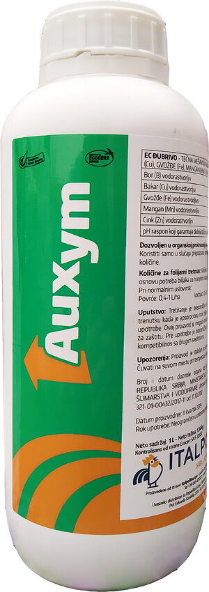 AUXYM-biostimulator od 100% biljnih sastojaka